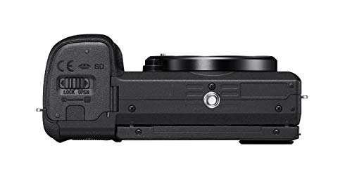 Sony Alpha a6400 Mirrorless Camera: Compact APS-C Interchangeable Lens Digital Camera with Real-Time Eye Auto Focus, 4K Video & Flip Up Touchscreen - E Mount Compatible Cameras - ILCE-6400/B Body