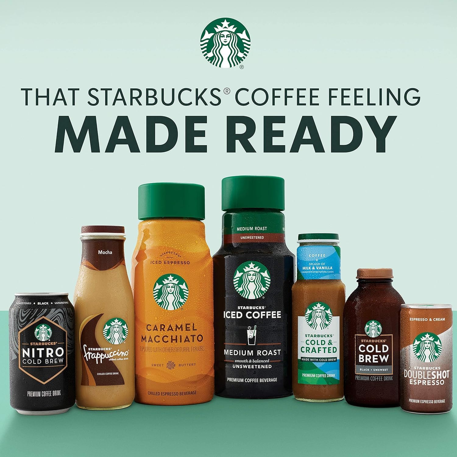 Starbucks RTD Energy Drink, Refreshers, 3 Flavor Variety Pack , 12oz Sleek Cans (12 Pack)