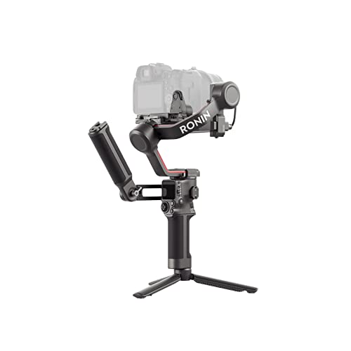 DJI RS 3 Combo, 3-Axis Gimbal Stabilizer for DSLR and Mirrorless Camera for Canon/Sony/Panasonic/Nikon/Fujifilm, 3 kg (6.6 lbs) Payload, Automated Axis Locks, 1.8" OLED Touchscreen, Focus Motor (2022)