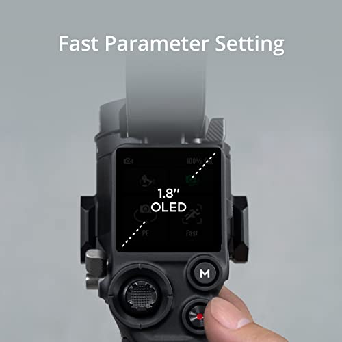 DJI RS 3 Combo, 3-Axis Gimbal Stabilizer for DSLR and Mirrorless Camera for Canon/Sony/Panasonic/Nikon/Fujifilm, 3 kg (6.6 lbs) Payload, Automated Axis Locks, 1.8" OLED Touchscreen, Focus Motor (2022)