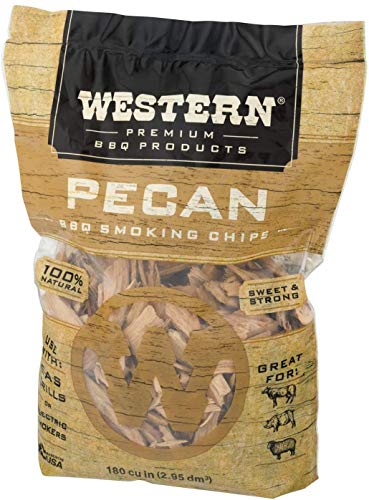 Ultimate Western BBQ Smoking Wood Chips Variety Pack Bundle (3)- Apple, Pecan, and Cherry Flavors