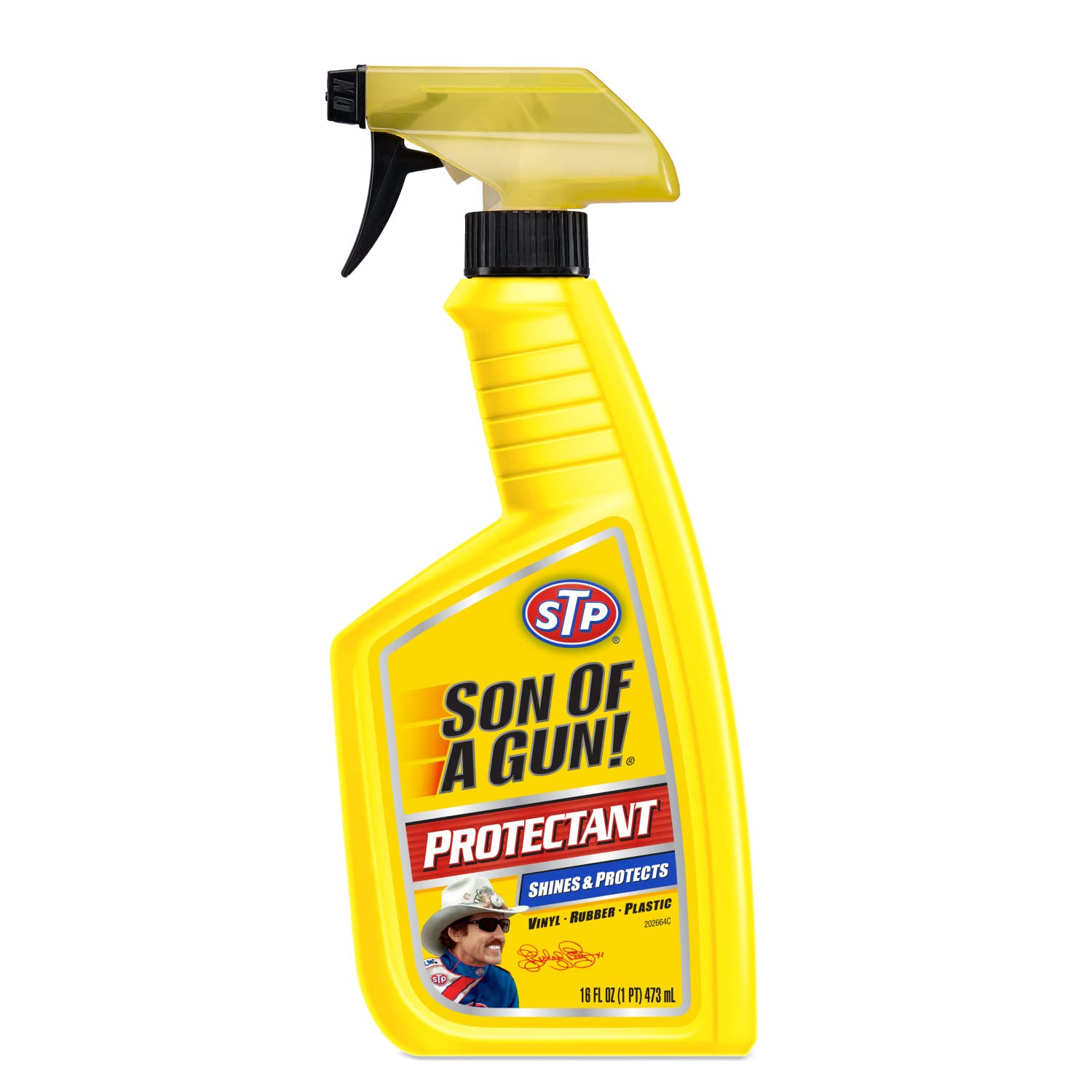 Son of a Gun Spray Protectant, Shines and Protects Vinyl, Rubber and Plastic, 16 Oz, STP
