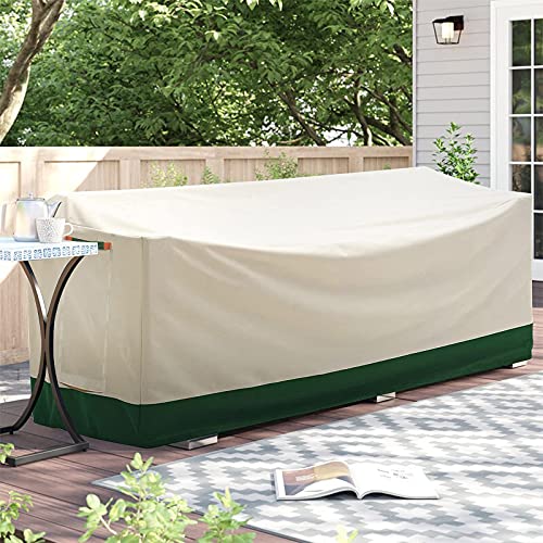 Umbrauto Outdoor Couch Cover Patio Furniture Covers Waterproof Outdoor Sofa Covers Heavy Duty Fade Resistant Patio Sofa Covers (87" Lx37 Wx35 H)
