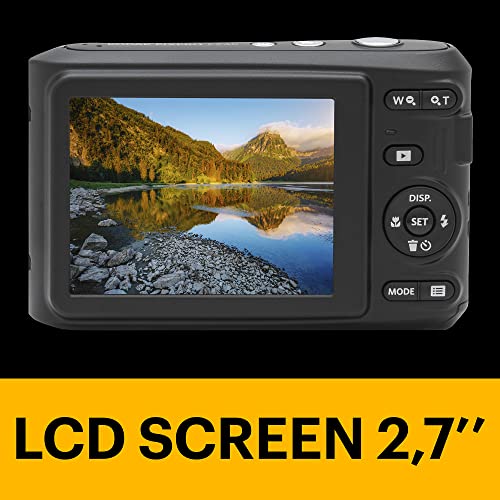 KODAK PIXPRO Friendly Zoom FZ45-WH 16MP Digital Camera with 4X Optical Zoom 27mm Wide Angle and 2.7" LCD Screen (White)