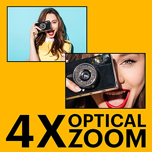 KODAK PIXPRO Friendly Zoom FZ45-WH 16MP Digital Camera with 4X Optical Zoom 27mm Wide Angle and 2.7" LCD Screen (White)