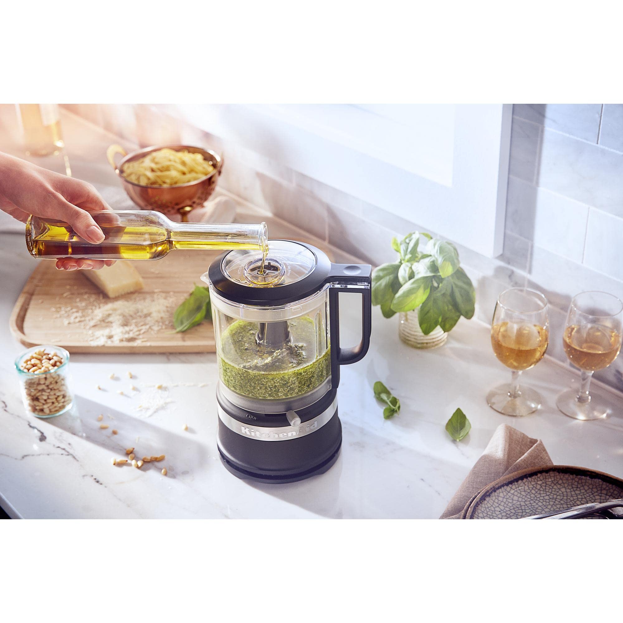 KitchenAid 5 Cup Food Chopper + 4-Slice Toaster Bundle