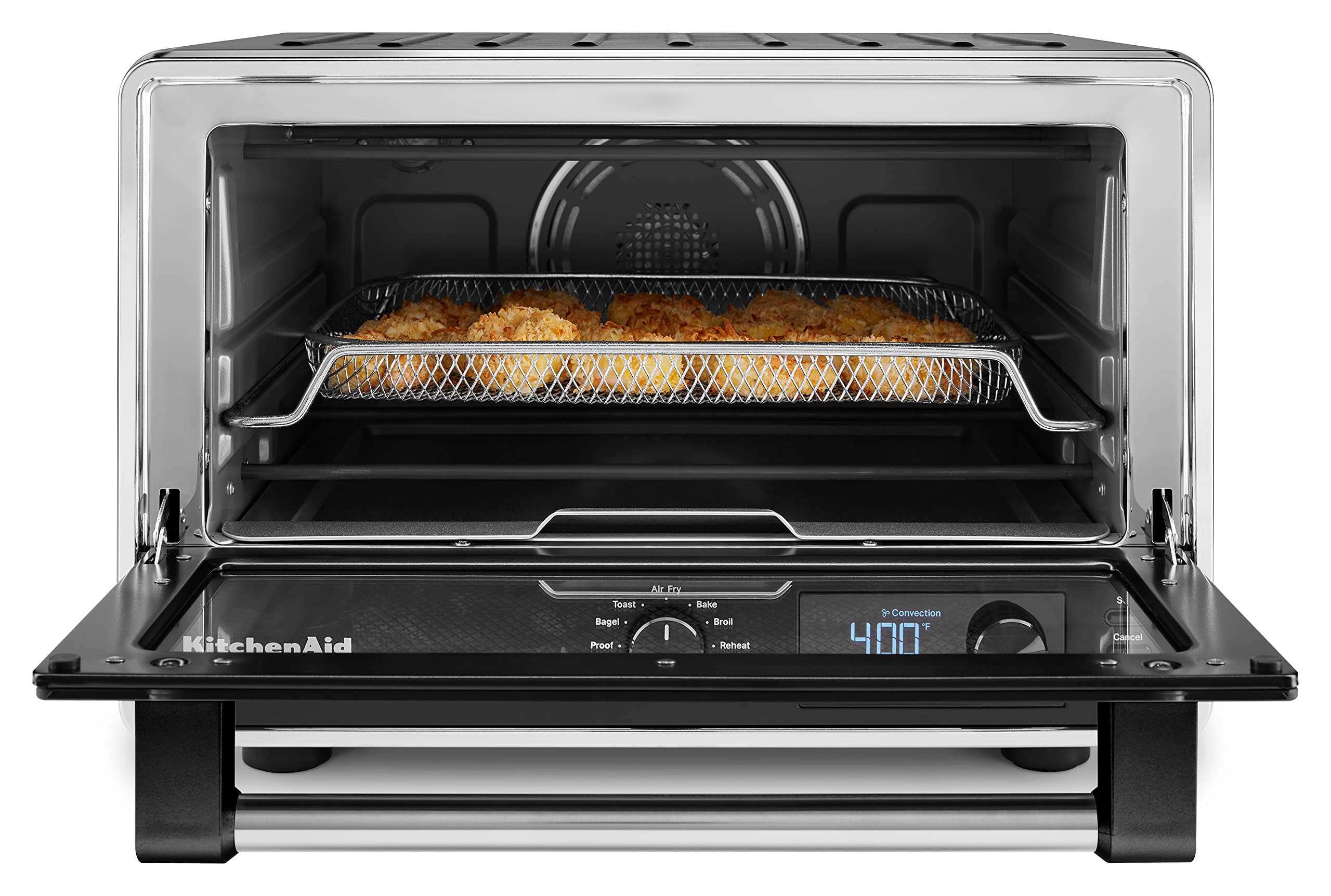 KitchenAid Digital Countertop Oven with Air Fry + 4-Slice Toaster Bundle