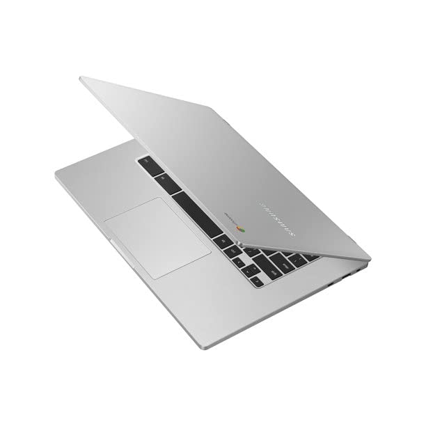 SAMSUNG Chromebook 4+, 15.6-inch Full HD Display, Intel Celeron N4000, Intel UHD Graphics 600, 4GB RAM, 64GB eMMC, Wi-Fi 5, Bluetooth, Chrome OS, Silver, W/ MD Accessories