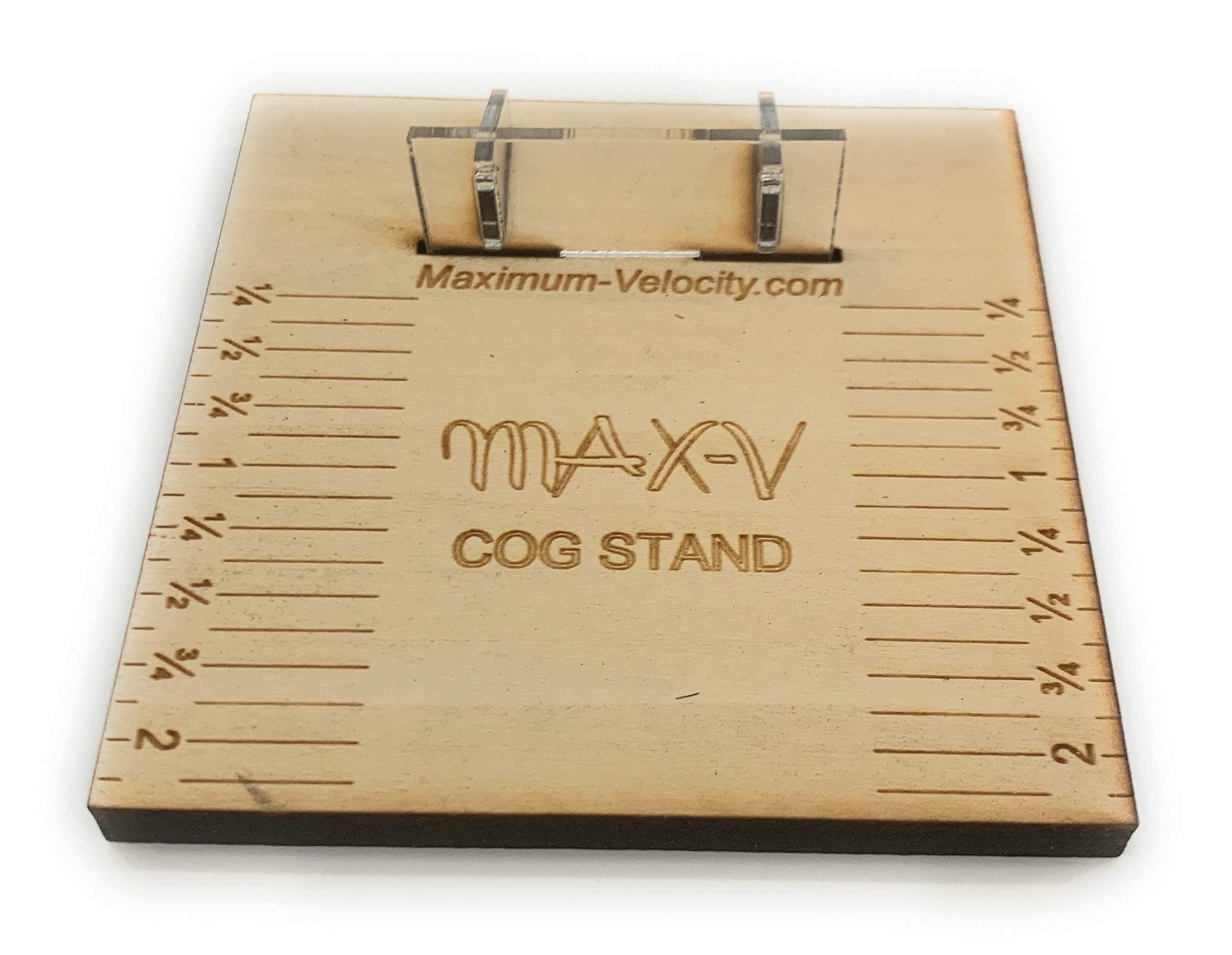 Maximum Velocity Pine Derby Car Tool | Derby Car Center of Gravity Stand | Accurately & Easily Measure COG for Pinewood Car Kits