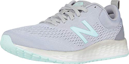 New Balance Women's Fresh Foam Arishi V3 Running Shoe, Grey/Teal, 7.5