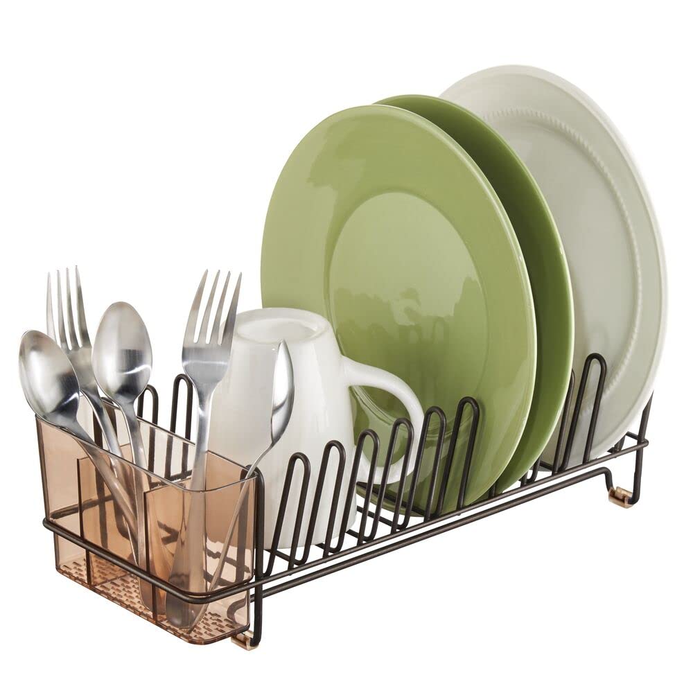 mDesign Large Plastic Food Packet Organizer Caddy, Fridge or Freezer - Storage for Kitchen, Pantry, Cabinet, Countertop - Spice Pouches, Dressing Mixes, Hot Chocolate, Rice, Seasoning; 2 Pack - Clear