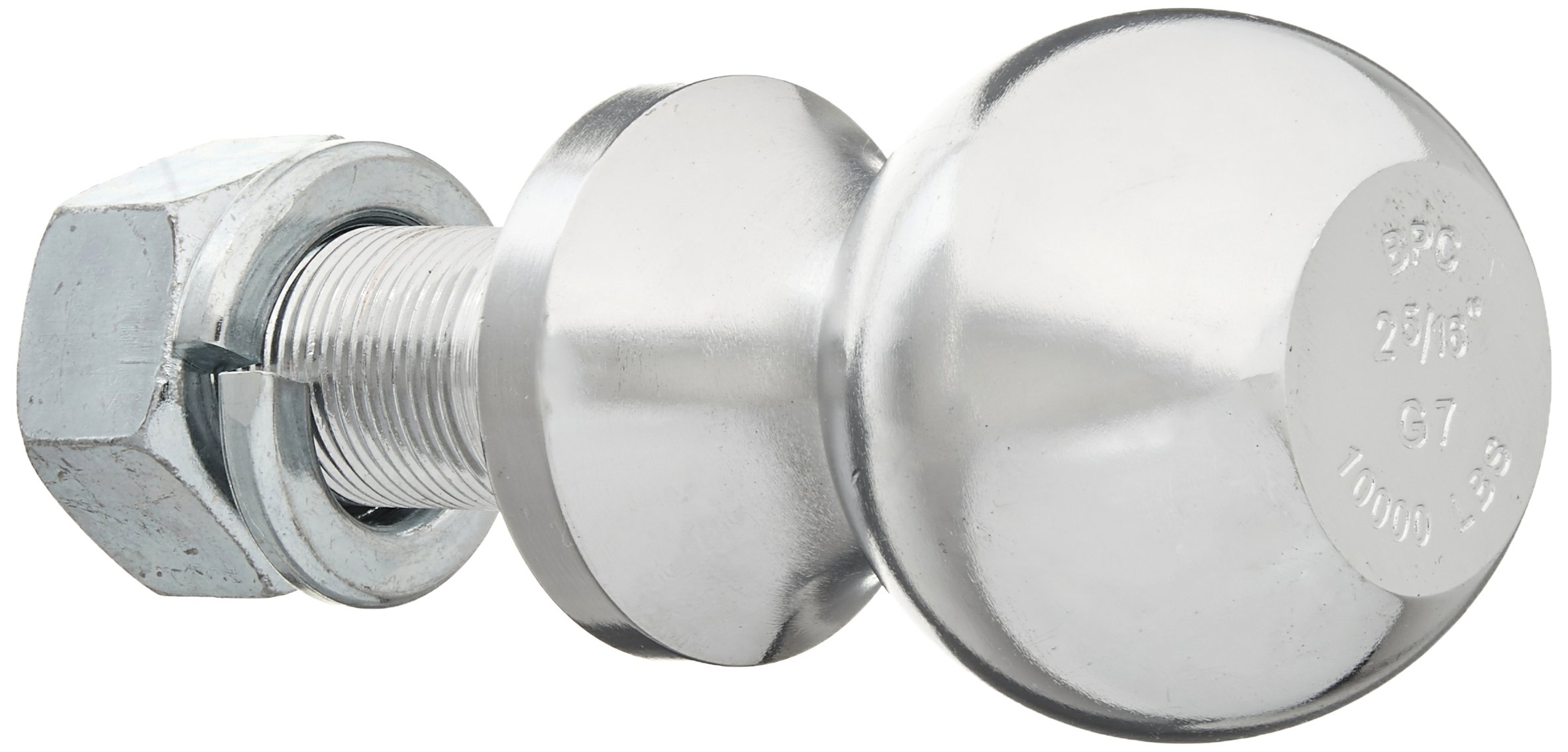 Buyers Products 1802027 Towing Ball (Chrome 2.3125" x 1" x 2.75")