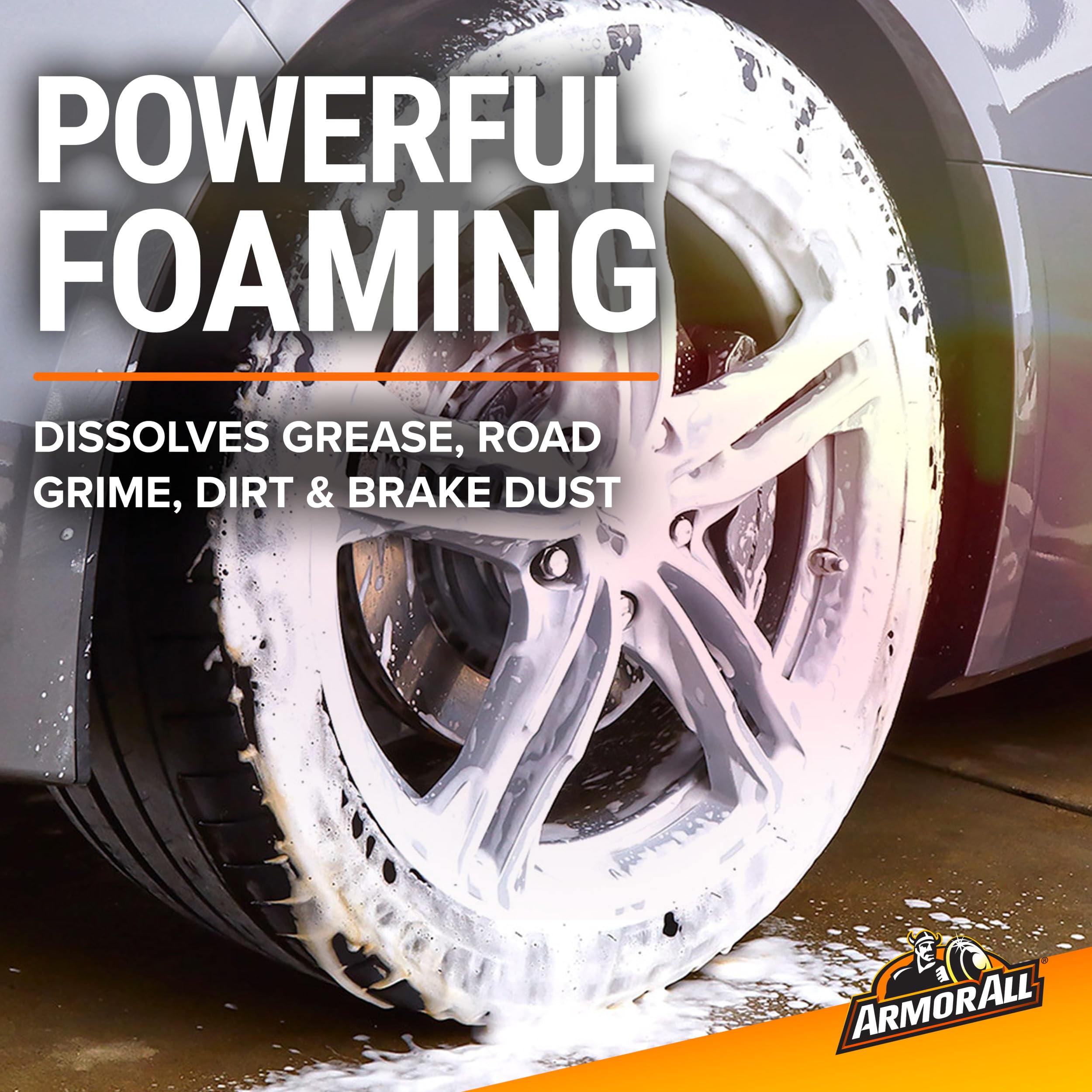Extreme Wheel and Tire Cleaner by Armor All, Car Wheel Cleaner Spray, 24 Fl Oz