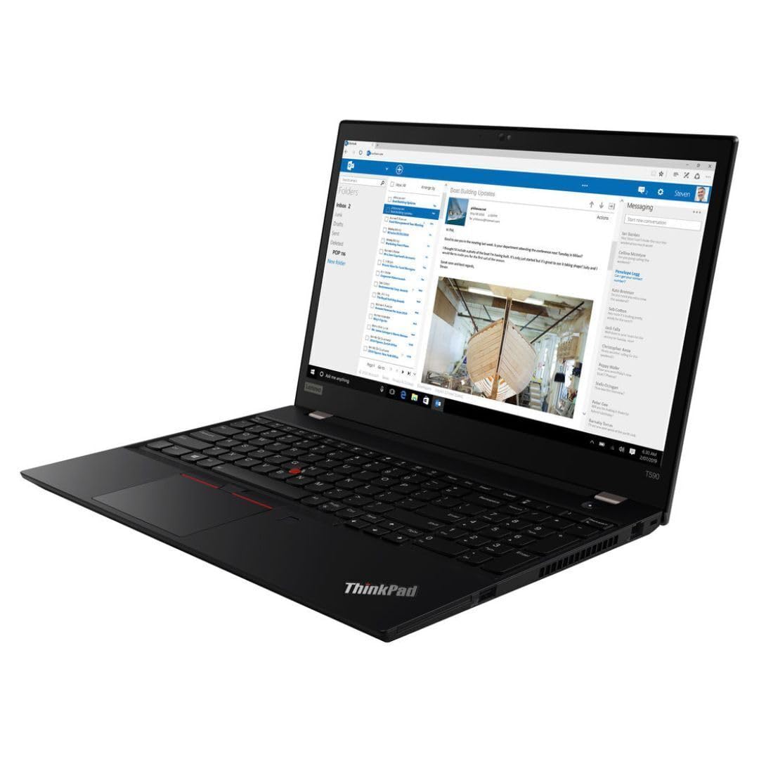 Lenovo ThinkPad T590 15.6" 32GB 1TB Intel Core i7-8665U X4 1.9GHz, Black (Renewed)