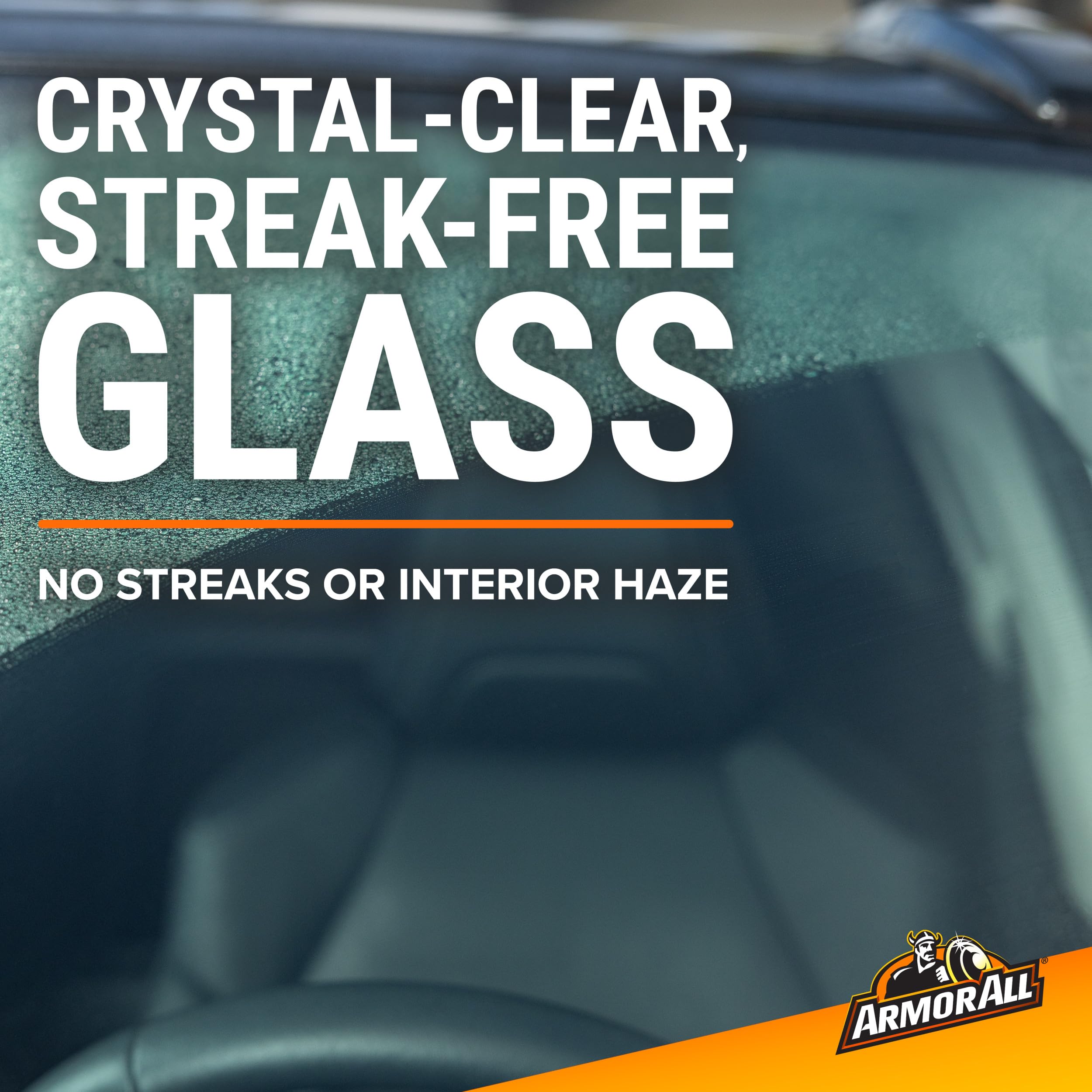 Liquid Auto Glass Cleaner by Armor All, Glass Cleaners for Cars, Trucks, 22 Fl Oz Each