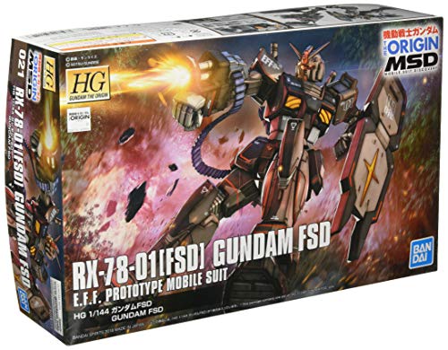 HG 1/144 Gundam FSD Plastic Model from "Mobile Suit Gundam: The Origin MSD Cucuruz Doan's Island"