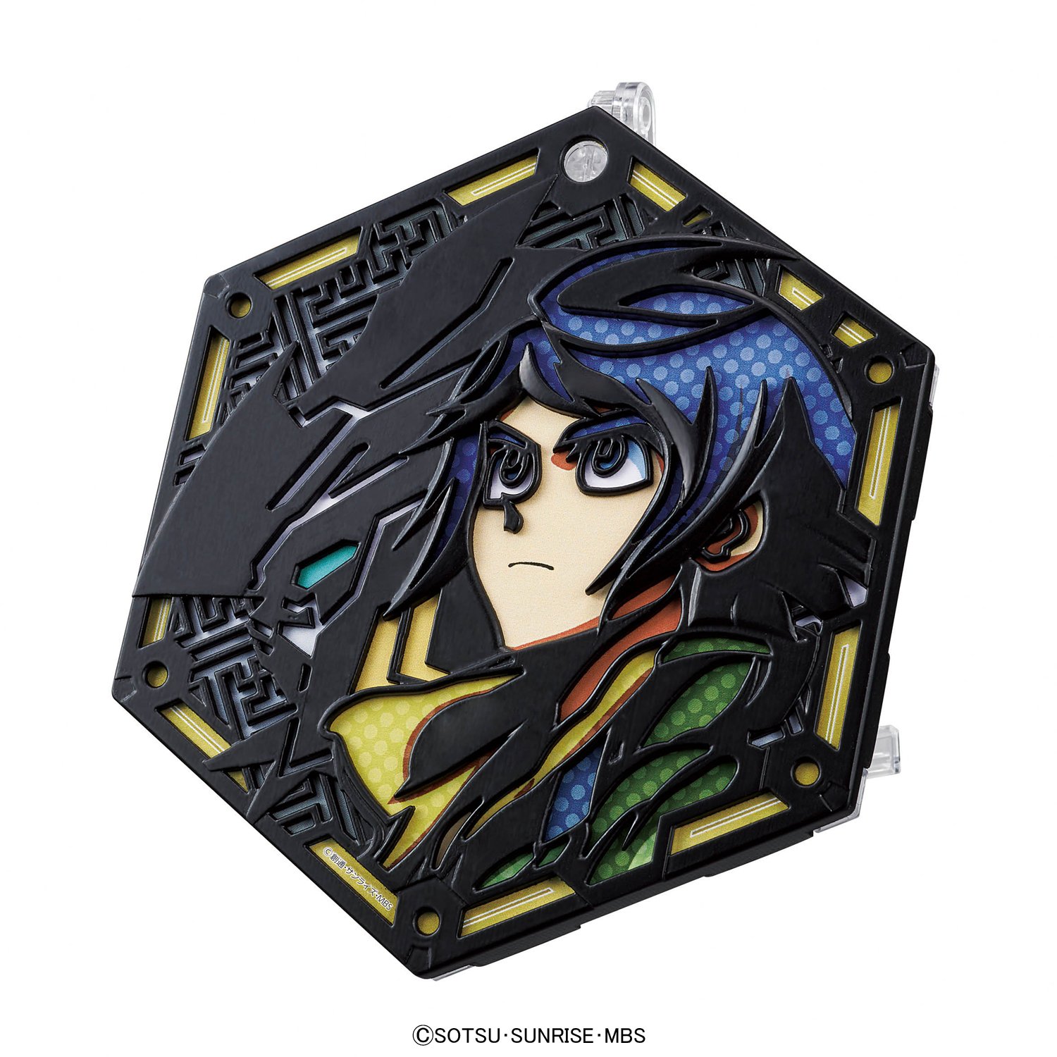 BANDAI Hobby Character Stand Plate: Mikazuki Augus Gundam IBO Building Kit
