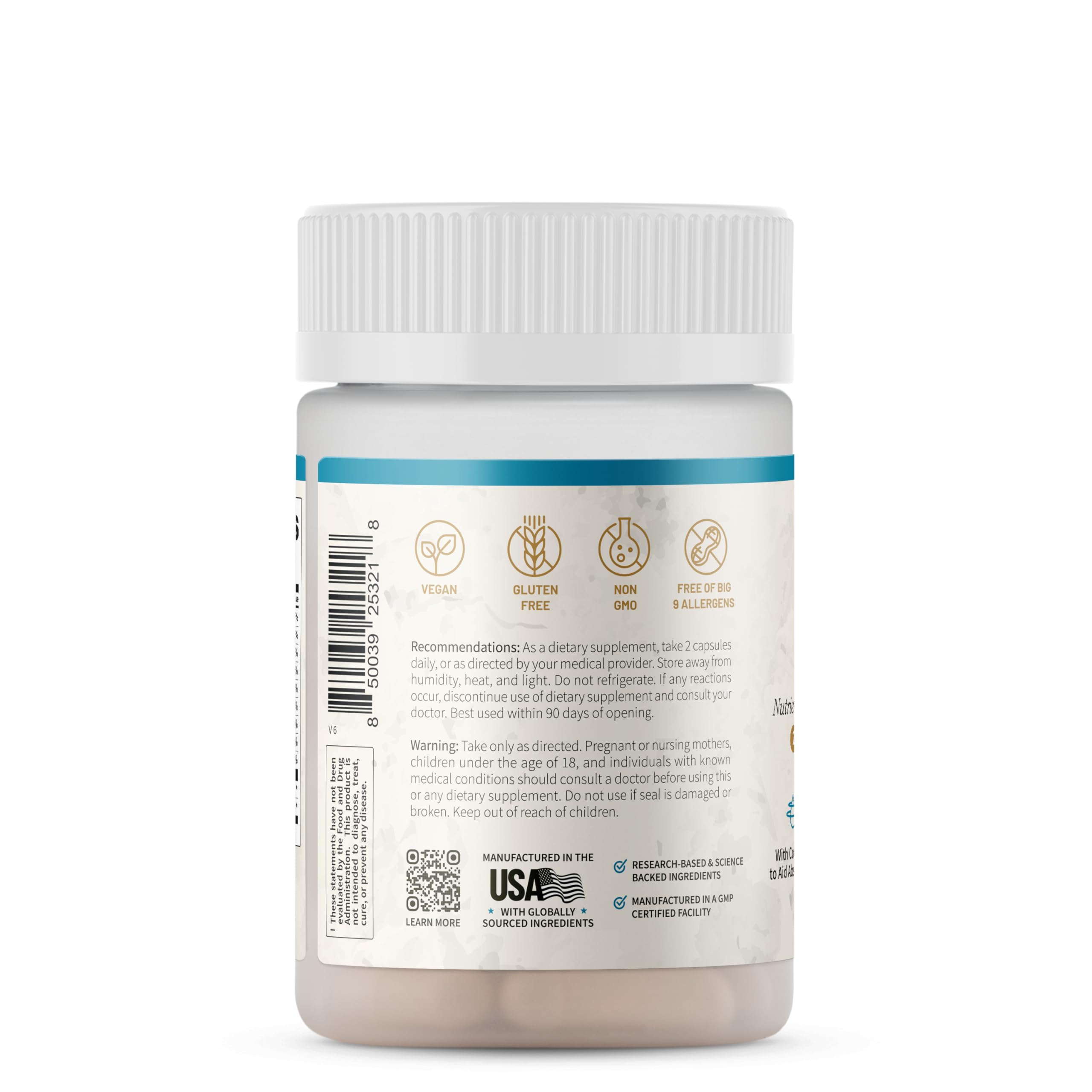 Natural Blood Builder Iron Supplements, 21mg Iron Pills to Increase Energy, Metabolism & Digestion, Absorbs Quickly Vitamins Organic Nutrients (60 Capsules)
