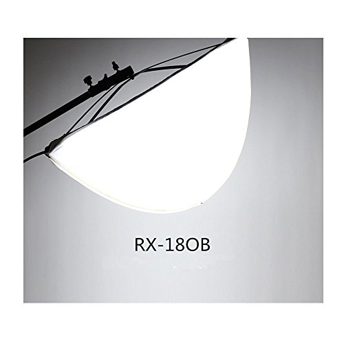 Falcon Eyes Bi-Color RX-18TD Kit Bi-Color Flexible LED Photo Light + RX-18OB Extended Softbox + RX-18SBHC Honeycomb Grid Softbox