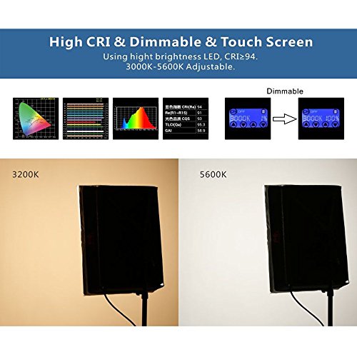 Falcon Eyes Bi-Color RX-18TD Kit Bi-Color Flexible LED Photo Light + RX-18OB Extended Softbox + RX-18SBHC Honeycomb Grid Softbox