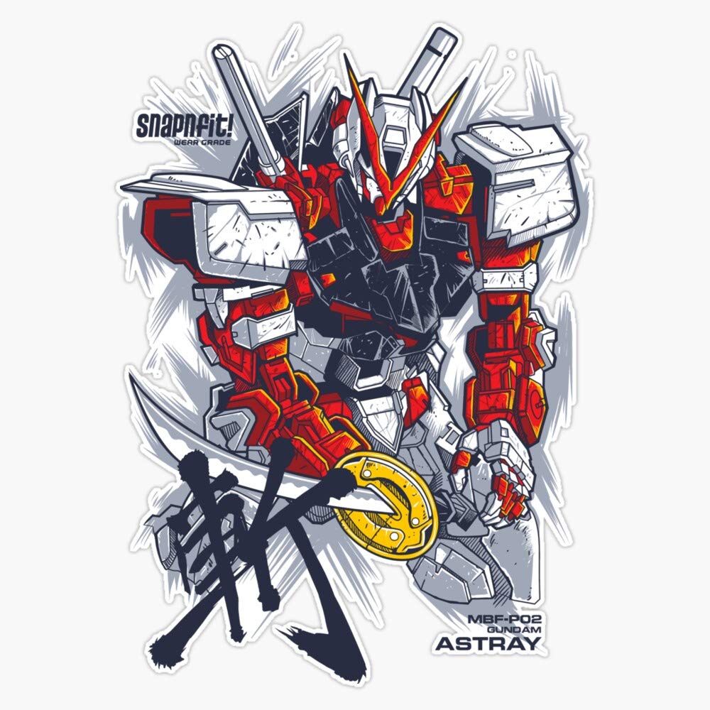 Astray Red Frame Vinyl Waterproof Sticker Decal Car Laptop Wall Window Bumper Sticker 5"