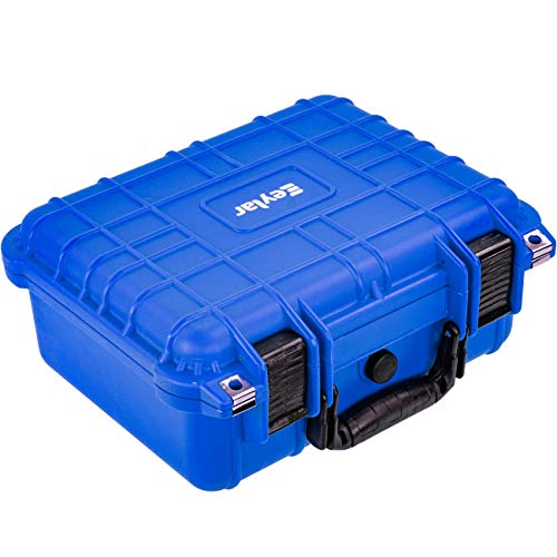 Eylar Protective Hard Camera Case Water & Shock Proof w/Foam TSA Approved 13.37 Inch 11.62 Inch 6 Inch Blue (Blue)