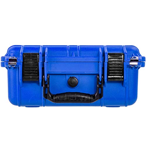 Eylar Protective Hard Camera Case Water & Shock Proof w/Foam TSA Approved 13.37 Inch 11.62 Inch 6 Inch Blue (Blue)