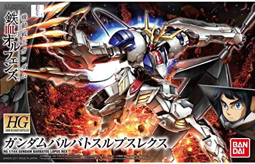 Bandai Hobby - Gundam IBO - #33 Gundam Barbatos Lupus Rex, Bandai Spirits HG IBO 1/144 Model Kit