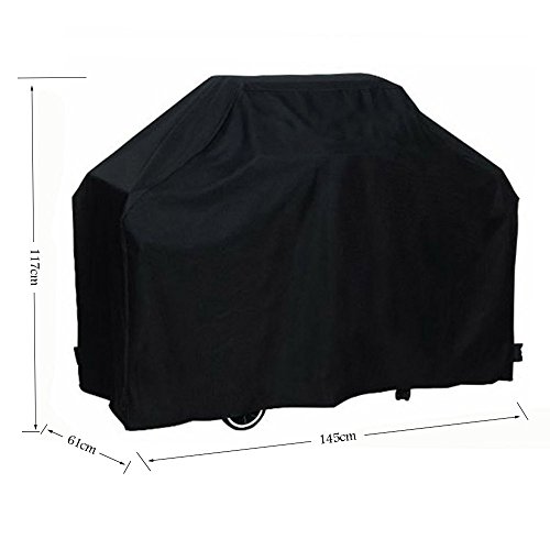 BBQ Cover Outdoor Waterproof Barbecue Rain Covers Furniture Garden Patio Grill Protector 117 x 145 x 61cm