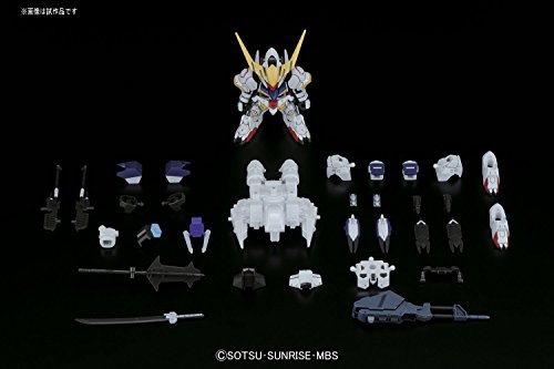Bandai Hobby SD BB Senshii No.401 Gundam Barbatos DX Gundam IBO Action Figure