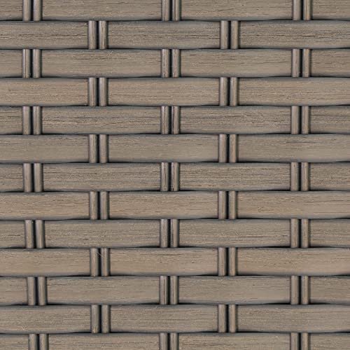 TK Classics Florence 7 Piece Outdoor Wicker Patio Furniture Set, Navy