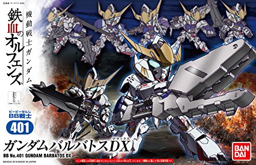 Bandai Hobby SD BB Senshii No.401 Gundam Barbatos DX Gundam IBO Action Figure