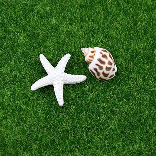 AUEAR, Artificial Garden Grass Life-Like Lawns Fake Fairy Grass Mats Mini Ornament Garden Grass Decoration (10 Pack, 6"x6")