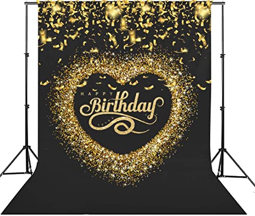 Folong Black Backdrop,Black Photo Backdrop,Black Screen Photo backdrop6 x 9 feet Black Photo Background Polyester Fiber, Non-Reflective Edge Treatment to Prevent Tearing 4 Clips