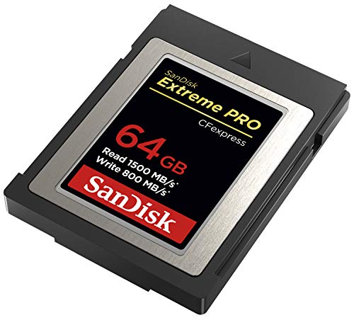 SanDisk 64GB Extreme PRO CFexpress Card Type B - SDCFE-064G-GN4NN