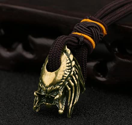 2pc Iron-Blooded Orphans Brass Bead Keychain Pendant Copper Paracord Bracelet Accessories EDC DIY Paracord Bead Paracord Accessories