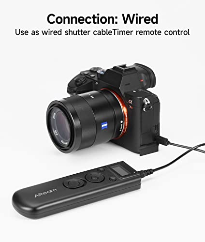 Wireless Digital Timer Remote Shutter Release Trigger Intervalometer for Canon EOS Rebel T6 T7 80D 70D 60D 60Da 77D T7i T6i T6s SL2 SL1 T5 T3 T5i T4i T3i T2i EOS R M6 M5 Camerasā¦
