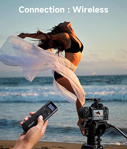 Wireless Digital Timer Remote Shutter Release Trigger Intervalometer for Canon EOS Rebel T6 T7 80D 70D 60D 60Da 77D T7i T6i T6s SL2 SL1 T5 T3 T5i T4i T3i T2i EOS R M6 M5 Camerasā¦