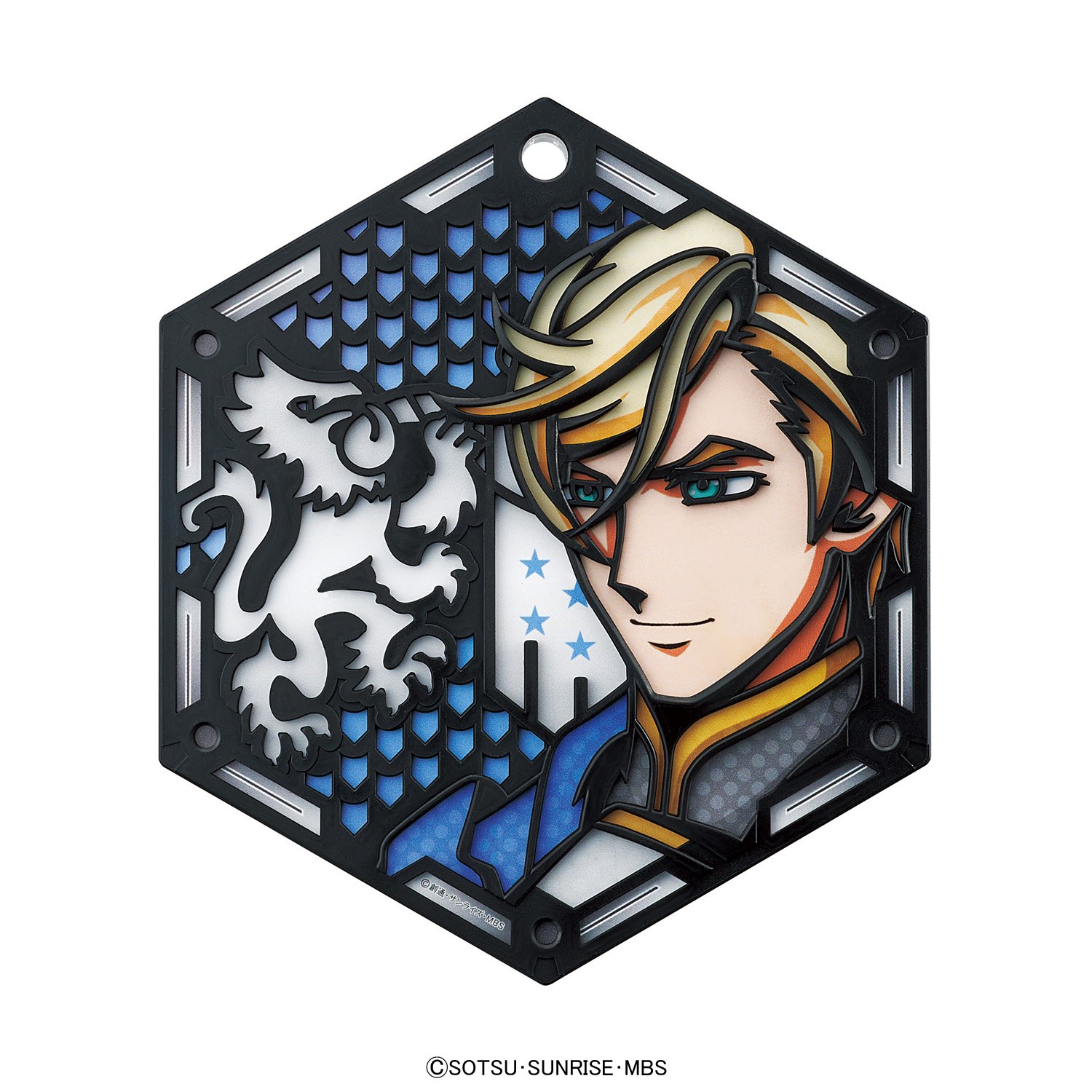 Bandai Hobby Character Stand Plate: McGillis Fareed Gundam IBO Building Kit