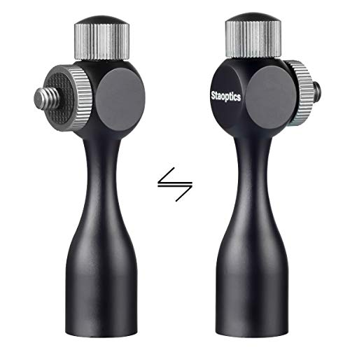 Staoptics Binocular Tripod Adapter Quick Release 1/4-20Inch Threading Detachable Universal Mount for 8x32 8x36 8x40 8x42 10x50 12x60 15x60 15x70 20x80 25x70 Binoculars etc Model