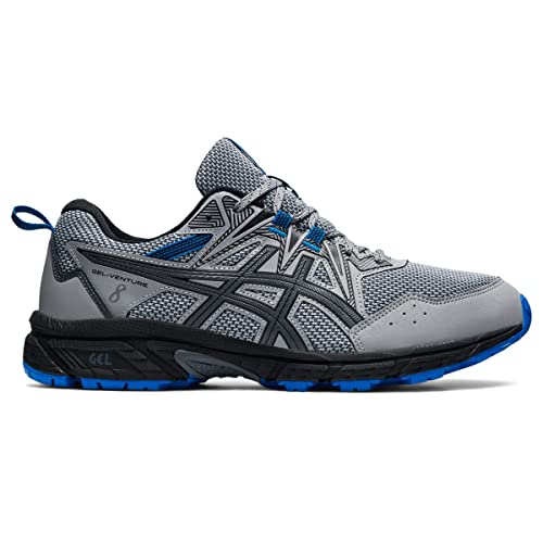 ASICS Men's Gel-Venture® 8 Running Shoes, 9.5, Sheet Rock/Electric Blue