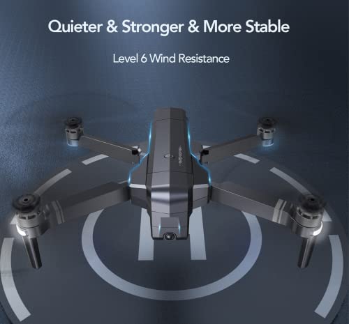 Ruko F11 Drones with Camera for Adults 4K, 60Mins Flight Time, FPV Drone with GPS, Quadcopter with Brushless Motor, Follow Me, Auto Return Home, Long Control Range Drone for Beginners