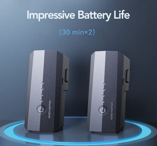 Ruko F11 Drones with Camera for Adults 4K, 60Mins Flight Time, FPV Drone with GPS, Quadcopter with Brushless Motor, Follow Me, Auto Return Home, Long Control Range Drone for Beginners