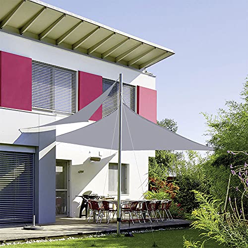 2x2m(6.5x6.5ft) Sun Shade Sail Canopy 90% UV Block Outdoor Patio Garden Crimson