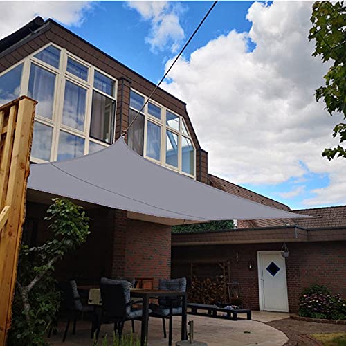 2x2m(6.5x6.5ft) Sun Shade Sail Canopy 90% UV Block Outdoor Patio Garden Crimson