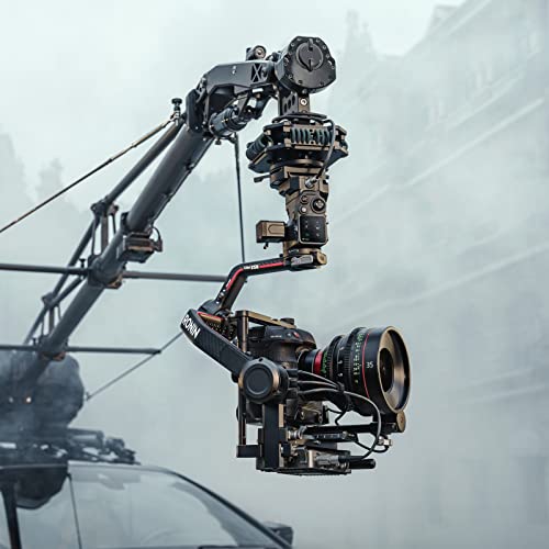 DJI RS 3 Pro, Handheld 3-Axis Gimbal Stabilizer for DSLR and Cinema Cameras Canon/Sony/Panasonic/Nikon/Fujifilm/BMPCC, Automated Axis Locks, Carbon Fiber Axis Arms, 4.5 kg (10lbs) Payload, LiDAR Focus