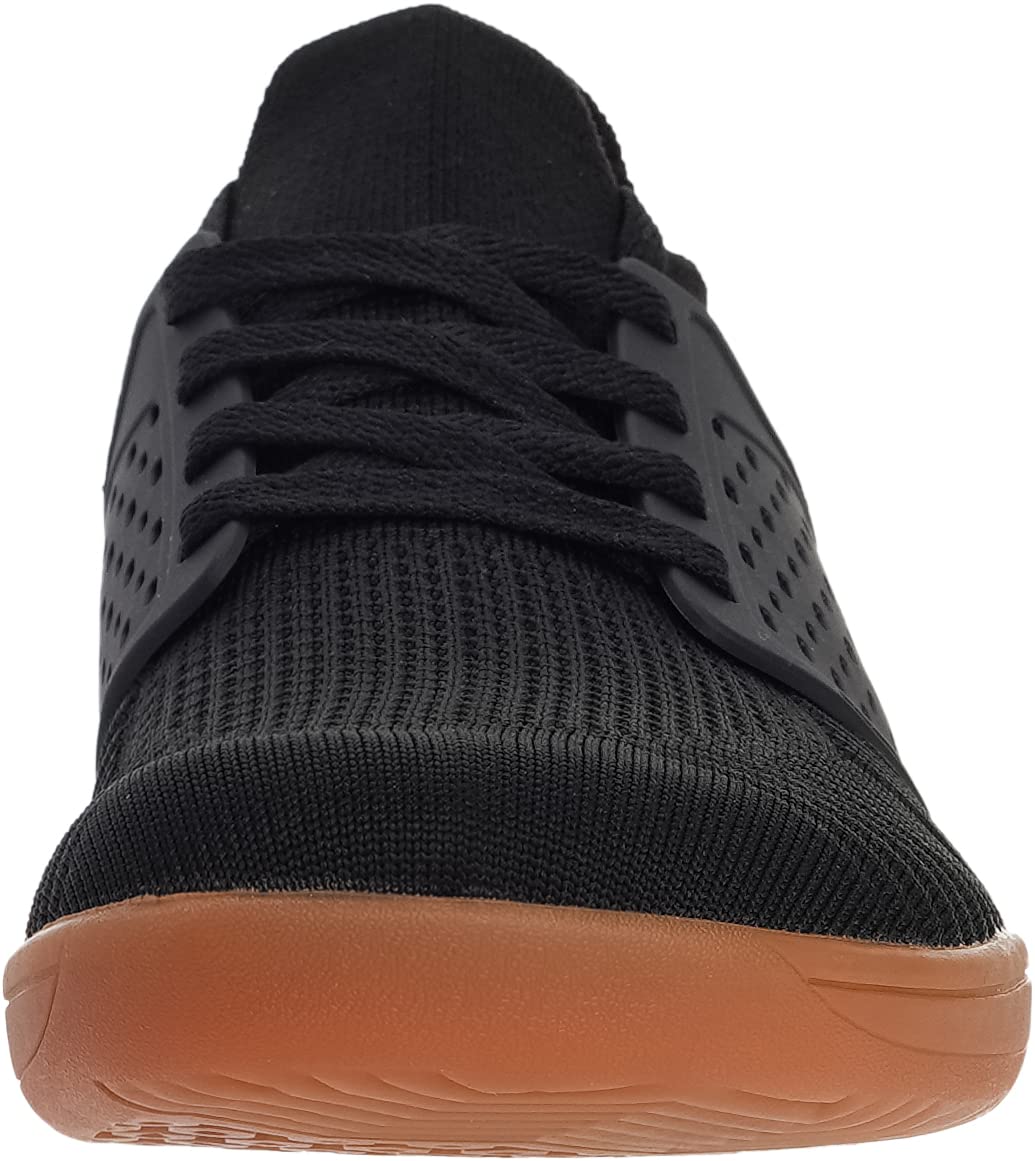 WHITIN Men's Extra Wide Width Toe Box Trail Running Shoes Minimalist Barefoot Sneakers Size 11W Gym Zero Drop Treadmill Weightlifting BlackGum 44