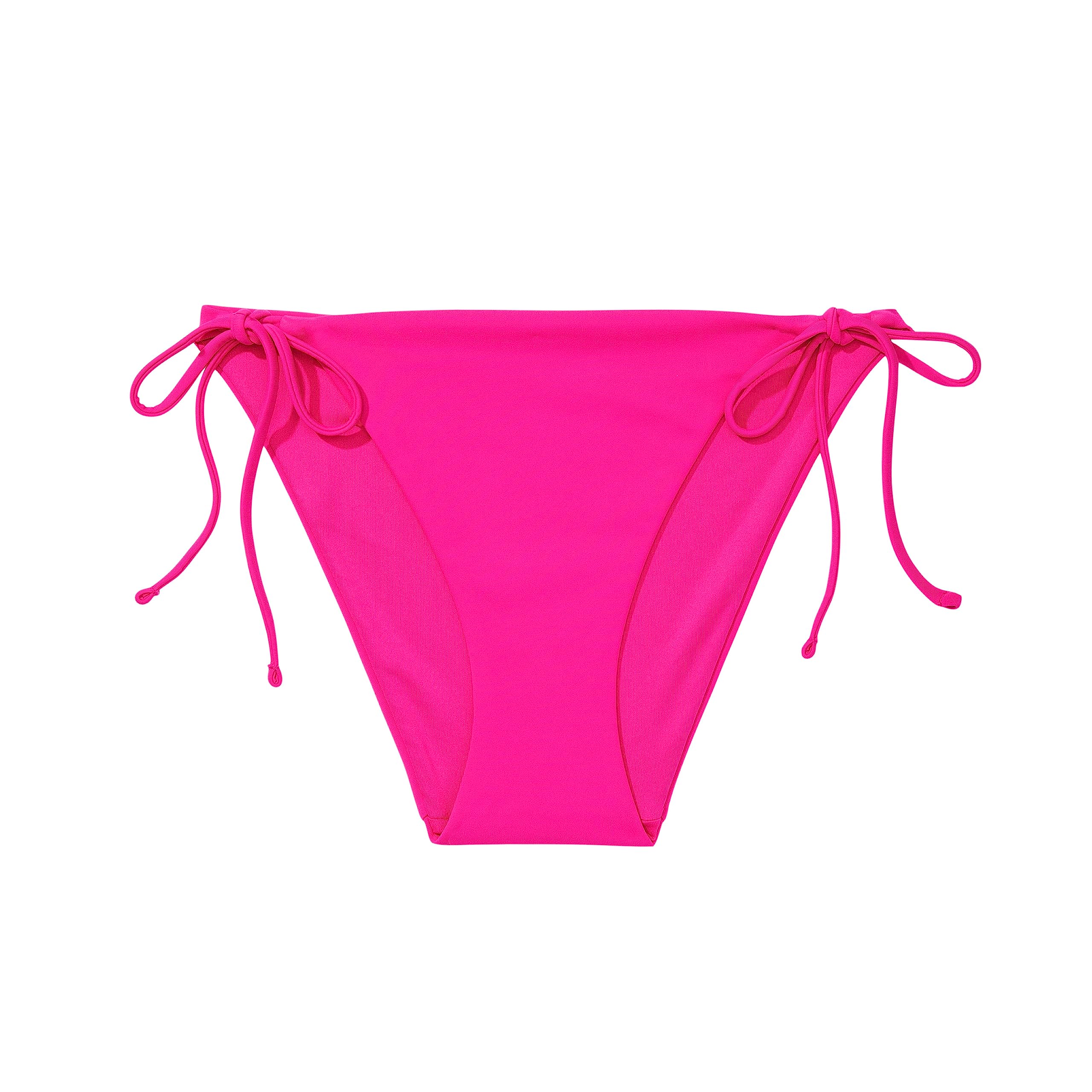 Victoria's Secret Mix-and-Match Cheeky String Bikini Bottom, Swimsuit for Women, Pink Moderate Coverage Bathing Suit Bottoms for Women, (XL)
