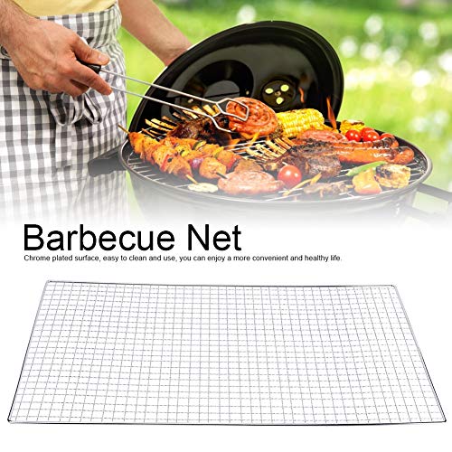 Multipurpose Stainless Steel Baking Wire Mesh Grill Bbq Net Mesh Barbecue Racks Picnic Tool for Family Gatherings, Garden Parties, Picnics
