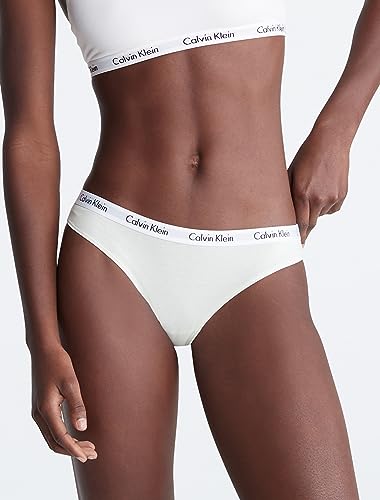 Carousel Logo Cotton Stretch Bikini Panties, 3 Pack